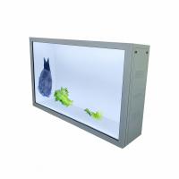 China 98 Inch Transparent LCD Touch Screen Display Case for Immersive Interactive Presentations for sale