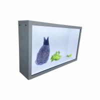 China 98 Inch Transparent LCD Touch Screen Display Case for Immersive Interactive Presentations for sale