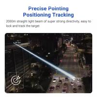 China Red Laser Flashlight 1000m Beam 5mW Output Aluminum Alloy Flashlight for sale
