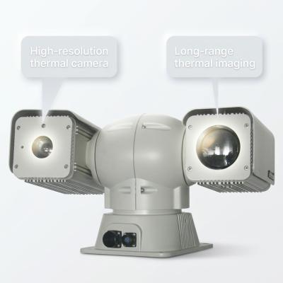 China Thermal Imaging Camera with 7.5~14μm Spectral Band and Uncooled VOX FPA Detector for 50m～30km Detection Range for sale