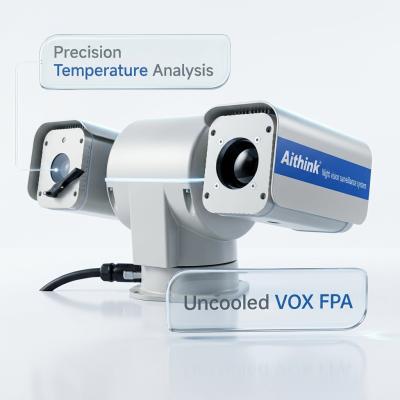 China Thermal Imaging Camera with Uncooled VOX FPA and RS232/RS422/RS485 Control Port for 50m～30km Range Temperature Mapping for sale