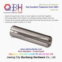 China QBH Customized Stainless Steel SS034 SS316 C-Pins Cotter Pin for sale