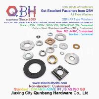 China QBH DIN125 DIN127 F436 F436M F959 F959M DIN434 DIN436 NFE25-511 All-Type Flat Spring Tapered Toothed Round Square Washer for sale