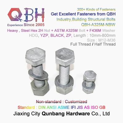 China HDG Carbon Stainless Steel Full Half Thread for sale