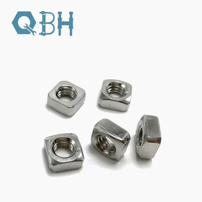 China JIS High Strength Steel Square Nut Bolts DIN557 Stainless SS201 for sale