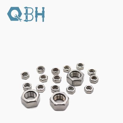 China DIN934 Stainless Steel Hexagon Nut SS304 SS316 Metric Hex for sale