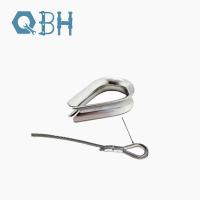 China Capel Triangle Heart Ring For DIN6899 Wire Rope European Thin Thimble for sale