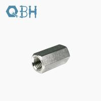 China DIN6334 Stainless Steel Coupling Nut SS304 SS316 Hex Long Nut for sale