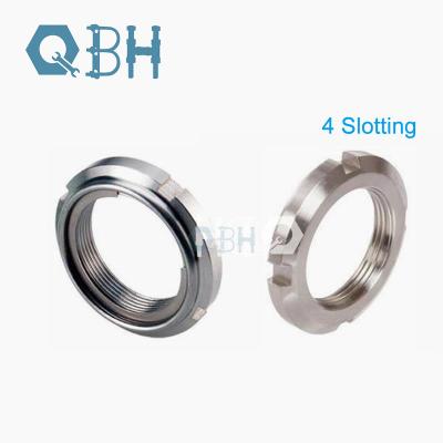 China DIN70852 Round Nut Customized Slotted Locking Plate Groove Spare Bearing for sale