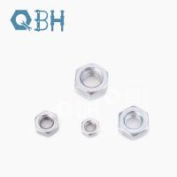 China Carbon Steel Hex Nut DIN934 Zinc Plated For Heavy Duty Applications for sale