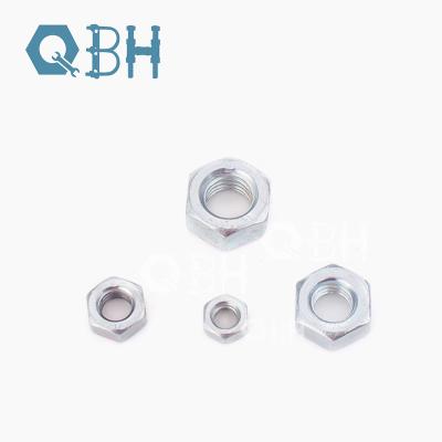 China Carbon Steel Hex Nut DIN934 Zinc Plated For Heavy Duty Applications for sale