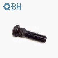 China Round Head Tire Wheel Hub Fixings Knurled Bolt With Carbon Steel Material for sale