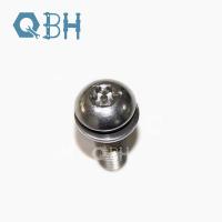 China Stainless Steel Tamper Resistant Button Head Inner Flower Torx Screws Washer Liner Bolt for sale
