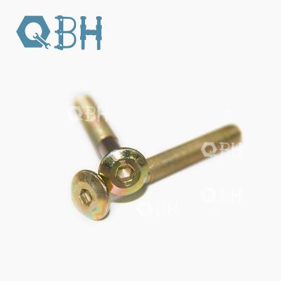 China Brass Hex Socket Furniture Bolt Screw M4-M24 for sale