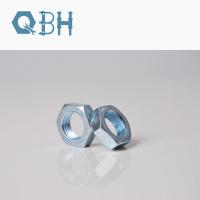 China ISO4166 Hexagon Thin Nuts Hex Jam Nuts for sale