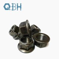 China ISO12126 All Metal Hexagon Nuts with Flange with Metric Fine Pitch for sale