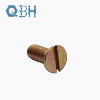 China JIS B 1101 Slotted Flat Countersunk Head Screws for sale