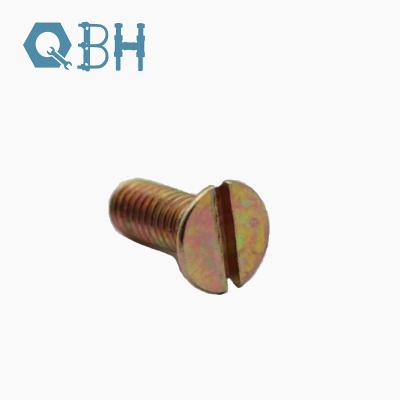 China JIS B 1101 Slotted Flat Countersunk Head Screws for sale