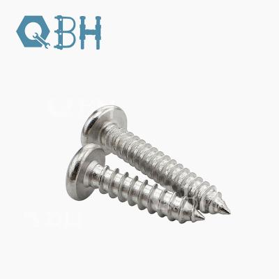 China ISO1481 Slotted Pan Round Head Tapping Wood Screw for sale