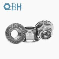 China DIN6927 Stainless Steel Carbon Steel Nylon Flange Nut for sale