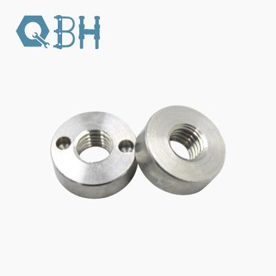 China DIN547 Drilled Holes in One Face Round Nuts for sale