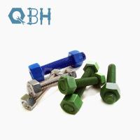 China PTFE Coated ASTM 3 B7 Thread Rod  2H Nut for sale