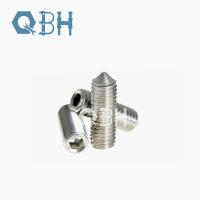 China DIN 914 Stainless Steel Socket Set Screws with Cone Point and Full Thread for Secure Locking for sale