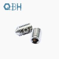 China DIN 914 Stainless Steel Socket Set Screws with Cone Point and Full Thread for Secure Locking for sale