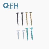 China Black Phosphate Coated Drywall Screws with Self-Piercing Needle Point and EN 14566 Compliance for sale