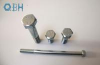 China ISO 4014 Hex Head Bolts Property Class 8.8 M5 to M56 Medium Carbon Steel Partial Thread Bolts for sale