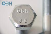 China ISO 4014 Hex Head Bolts Property Class 8.8 M5 to M56 Medium Carbon Steel Partial Thread Bolts for sale
