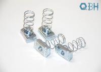 China SS 304 M6 To M16 HDG Strut Channel Nuts With Springs for sale