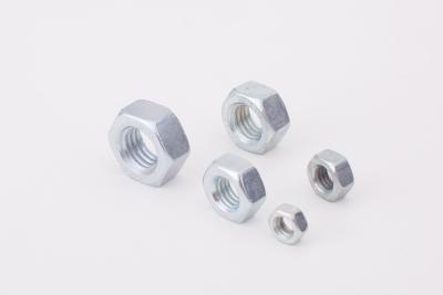 China Carbon Steel DIN 934 Lock Hex Nut Hot Forging Process for sale