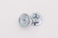 China DIN EN 1661 Flange Nuts Carbon Steel Cold Forging for sale