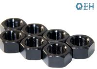 China DIN 971 FINE THREAD HEX NUTS M8-M39 cold forging and hot forging ZP YZP HDG BLACK color with class 6 8 10 for sale