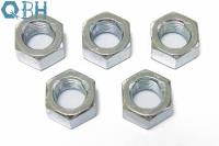 China Cold Forging ANSI B18 22 Pinch Lock Nut 9/16-18 ZP Finish for sale