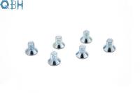 China DIN 965 Cross Recessed Countersunk Flat Head Screws Zinc Plating for sale