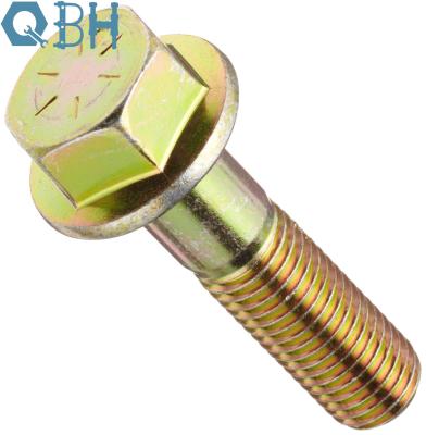 China ASME B 18.2.1 - 2010 Hex Flange Screws Carbon Steel for sale