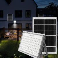 China Low Carbon Solar LED Floodlight Light Control For Park Construction Site for sale