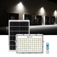China Low Carbon Solar LED Floodlight Light Control For Park Construction Site for sale