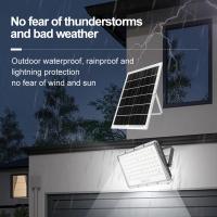 China Low Carbon Solar LED Floodlight Light Control For Park Construction Site for sale