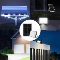 China Low Carbon Solar LED Floodlight Light Control For Park Construction Site for sale