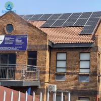 China Short Solar PV Mounting Rail Solar Kits Aluminium Metal Structure Pitched for sale