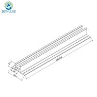 China Short Solar PV Mounting Rail Solar Kits Aluminium Metal Structure Pitched for sale