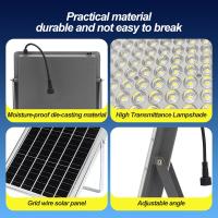 China Fast Charging Solar Outdoor LED Flood Light Aluminum Material Waterpoof IP65 for sale