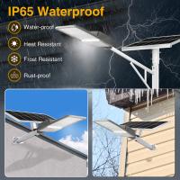 China High Lumen Brightness Split Solar LED Street Light Aluminum Housing IP65 Waterproof for sale