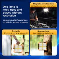China High Power Tent Solar Charging Lamp IP66 Powerful Magnet For Multiple Occasions for sale