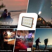 China Mobile Emergency Solar Lamp ABS IP66 Waterproof For Outdoor Stalls Construction for sale