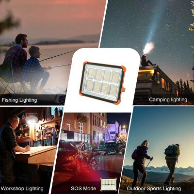 China Mobile Emergency Solar Lamp ABS IP66 Waterproof For Outdoor Stalls Construction for sale