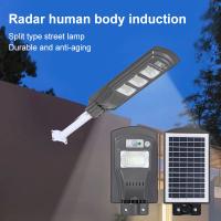 China Rural Outdoor Solar Street Lights Human Body Sensing Household for sale